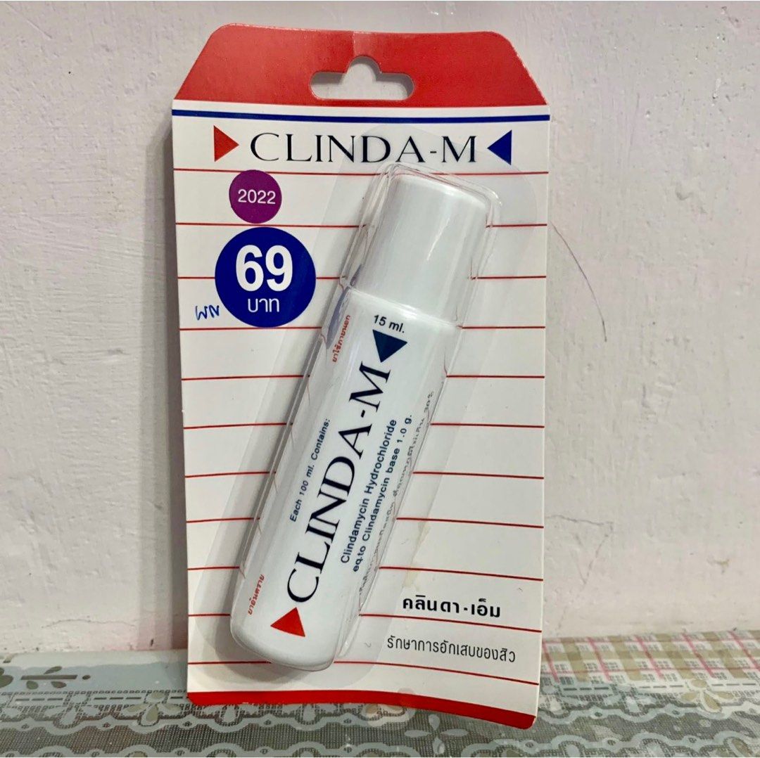 泰國 CLINDA-M 暗瘡水, 美容＆化妝品, 健康及美容 - 皮膚護理, 面部 - 面部護理 - Carousell