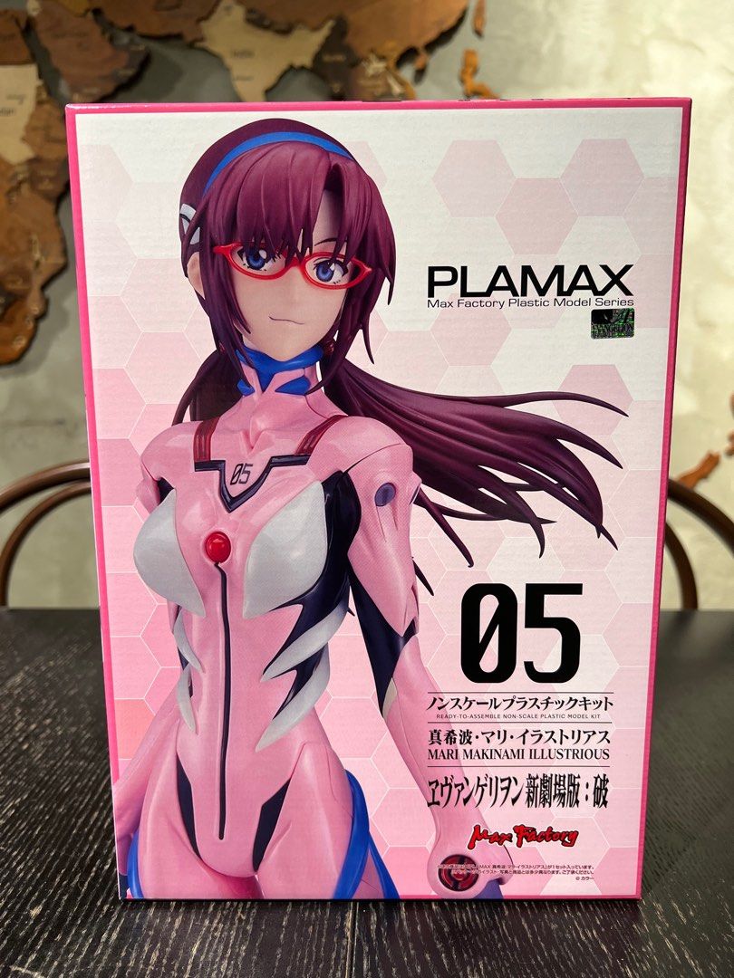 全新代理版現貨 MAX FACTORY新世紀福音戰士 Plamax Mari Makinami IIIustrious 真希波, 興趣及遊戲, 玩具 & 遊戲類 - Carousell
