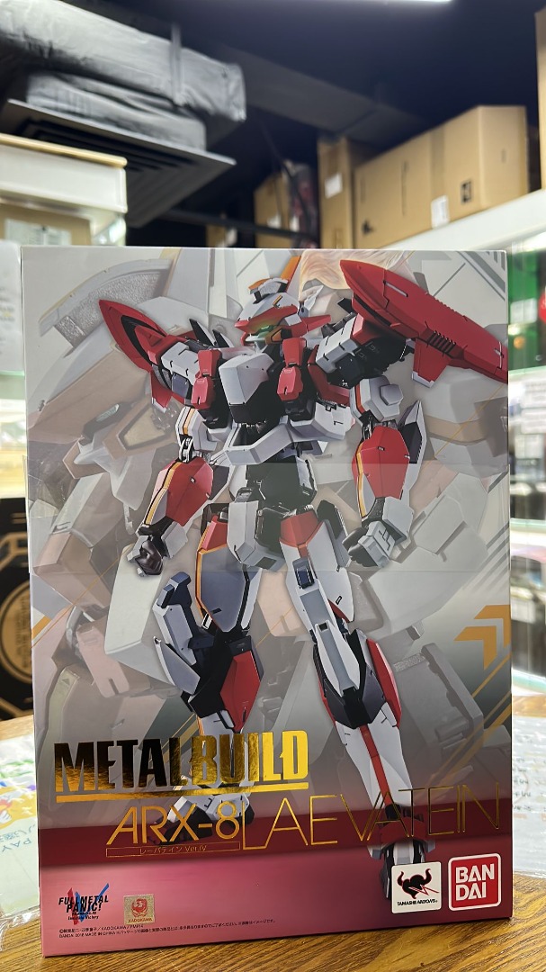 全新 Metal Build ARX-8 Laevatein IV 驚爆危機 烈焰魔劍, 興趣及遊戲, 玩具 & 遊戲類 - Carousell