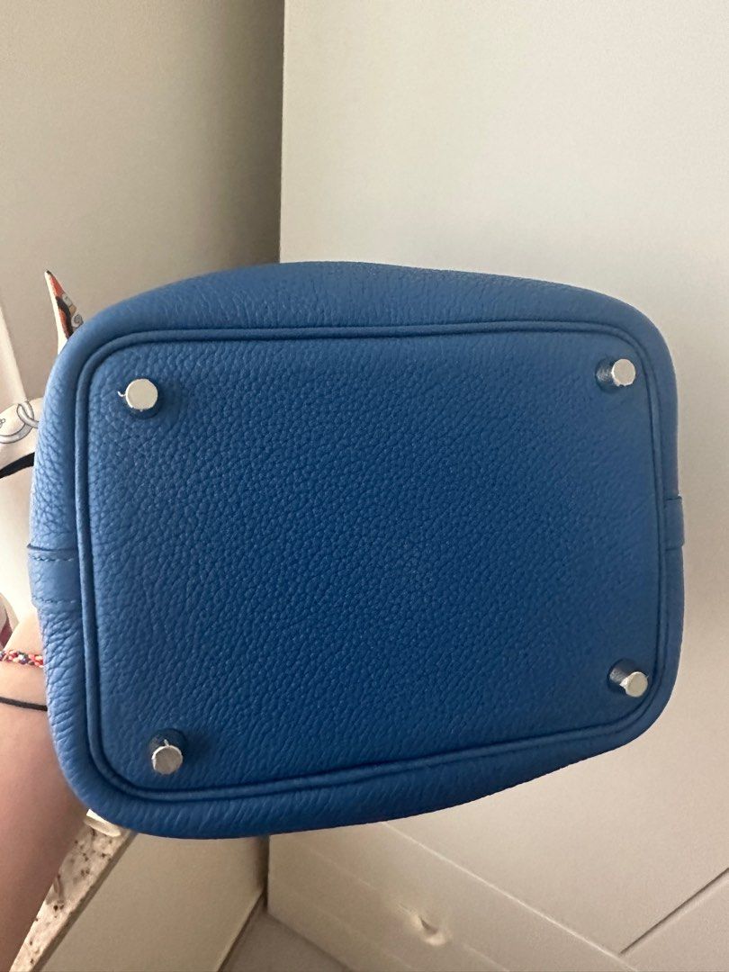 ( Stamp Z ) Hermes Picotin 18 Bleu Royal, 名牌, 手袋及銀包 - Carousell