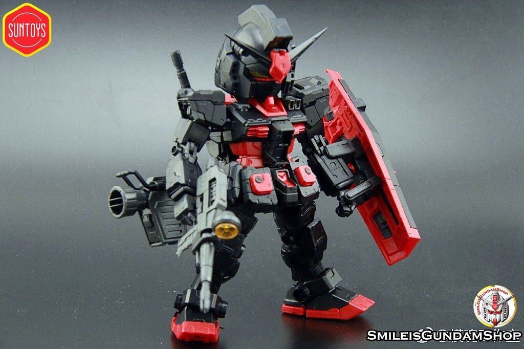 高達模型 Suntoys MGSD 紅黑色 元祖高達 ， Rx-78-3 Gundam , SD BB戰士, 興趣及遊戲, 玩具 & 遊戲類 ...