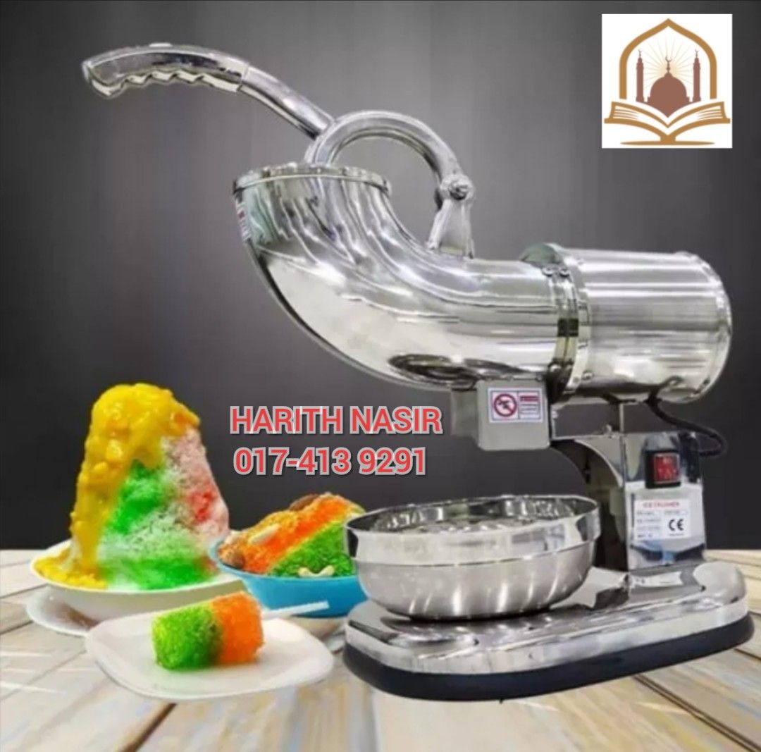 ABC ICE CRUSHER ICE SHAVER CENDOL MACHINE HEAVY DUTY ELECTRIC, TV ...