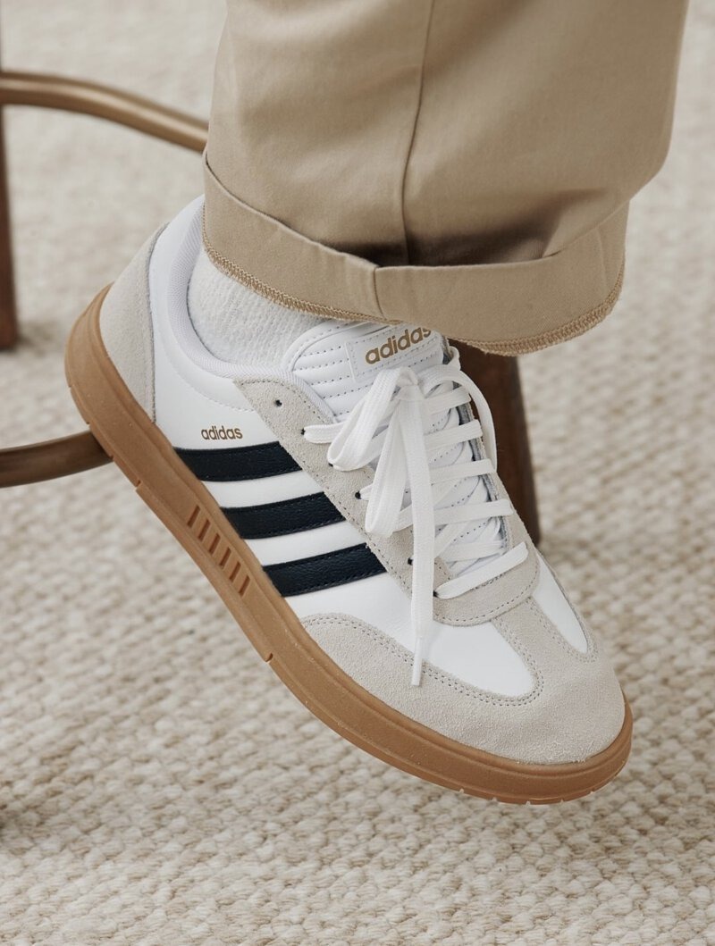 Adidas Gradas White Black Gum on Carousell