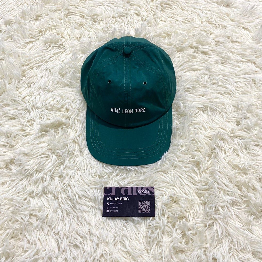 Aime Leon Dore Nylon Green Cap on Carousell