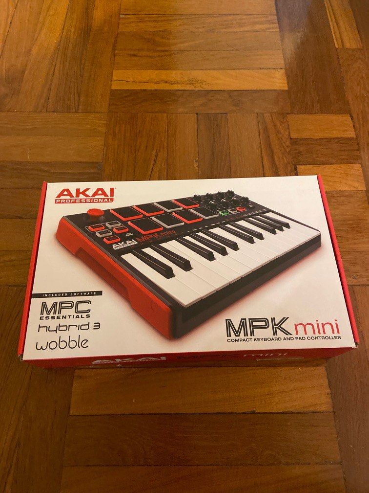 AKAI Professional MPK Mini Compact Keyboard and Pad Controller, 興趣及遊戲 ...