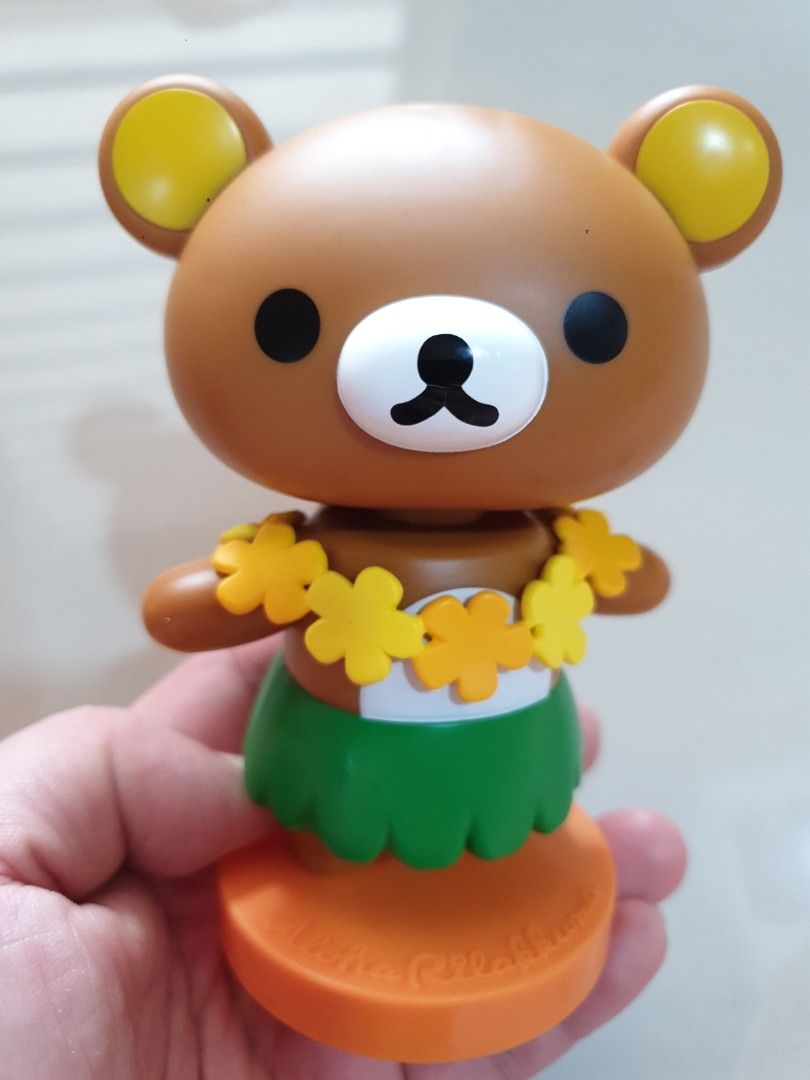 Aloha Rilakkuma Plastic figure, Hobbies & Toys, Toys & Games on Carousell