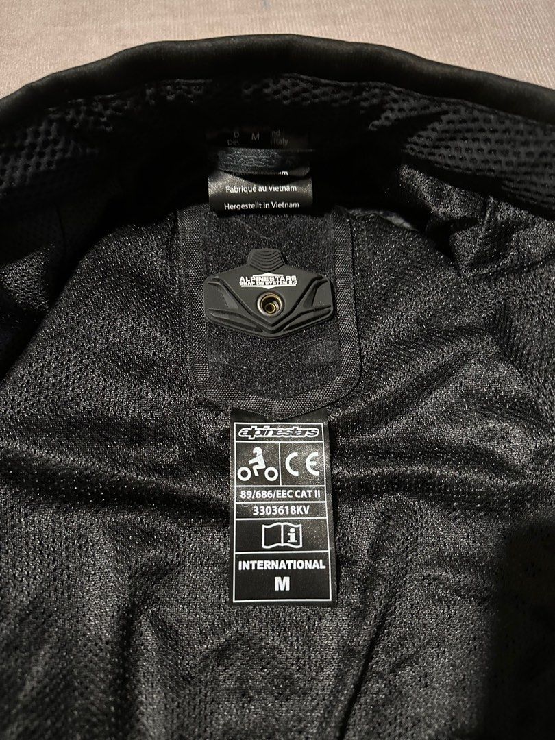 Alpinestars T-Faster Air Jacket, Motorcycles, Motorcycle Apparel on ...