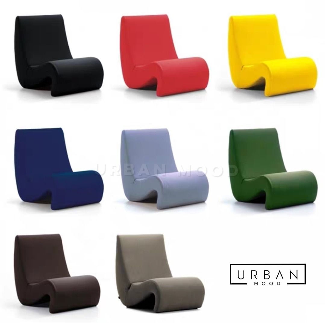 AMOEBA Modern Lounge Chair, Furniture & Home Living, Furniture, Chairs ...