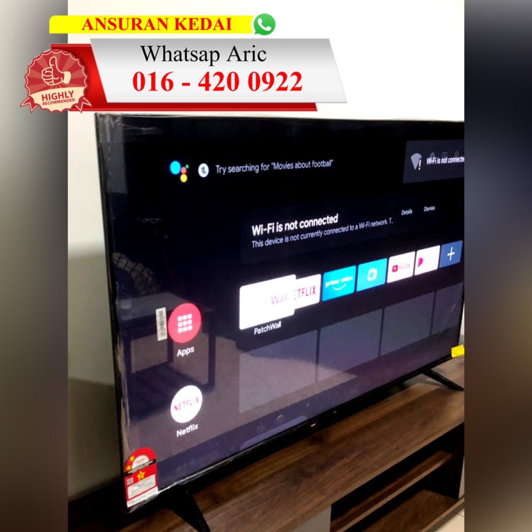 Android Tv Ansuran Kedai, TV & Home Appliances, TV & Entertainment, TV on Carousell
