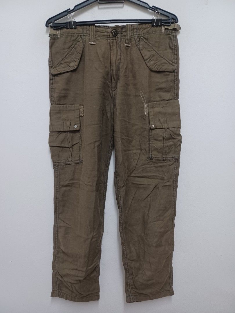 ANTGAUGE ARMY STYLE CARGO PANTS, Men's Fashion, Bottoms, Trousers on Carousell