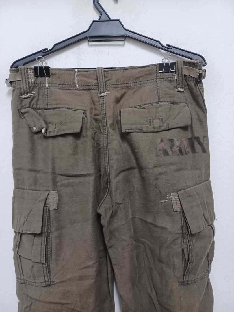ANTGAUGE ARMY STYLE CARGO PANTS, Men's Fashion, Bottoms, Trousers on Carousell