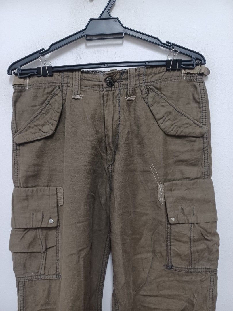 ANTGAUGE ARMY STYLE CARGO PANTS, Men's Fashion, Bottoms, Trousers on Carousell