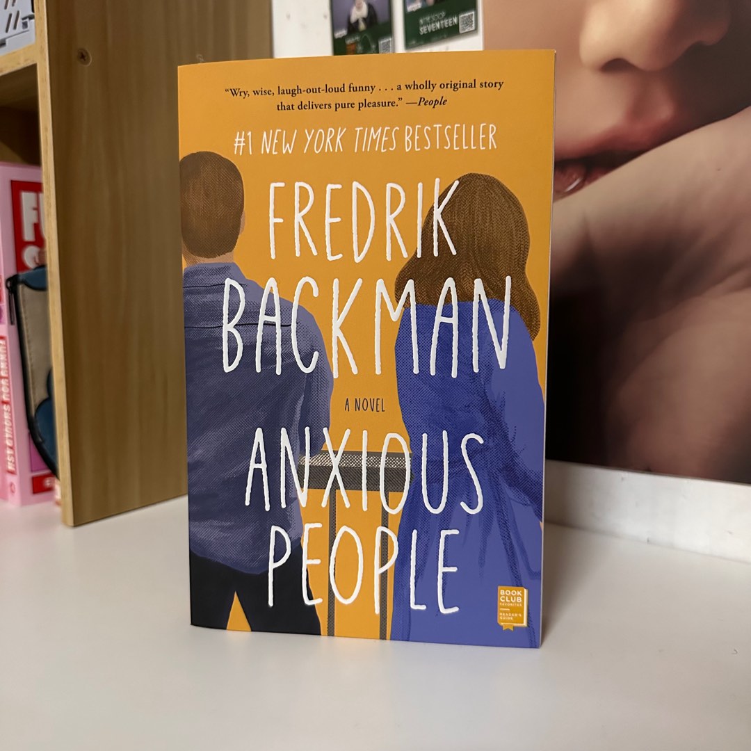 Anxious People — Fredrik Backman, Hobbies & Toys, Books & Magazines ...
