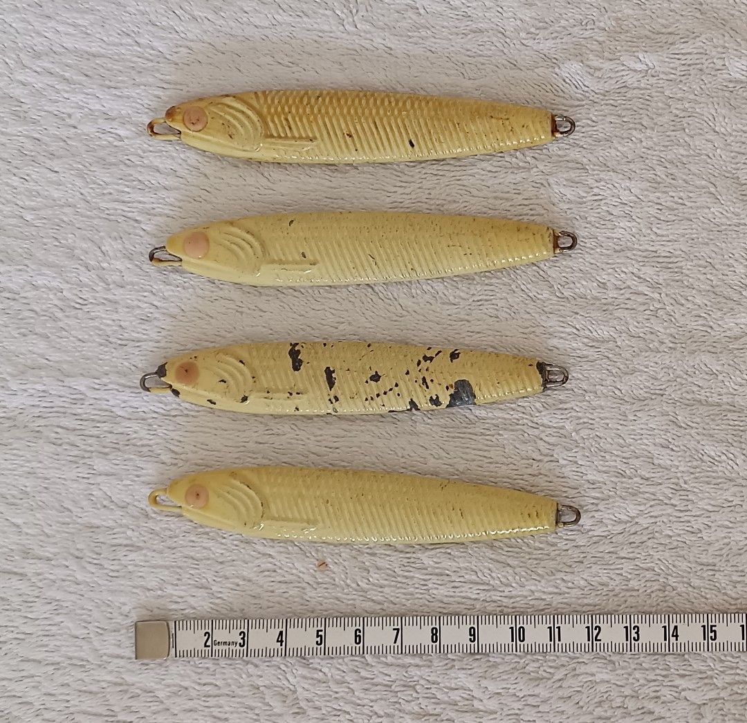 Assortment of 100 gm plus jigs, Sports Equipment, Fishing on Carousell