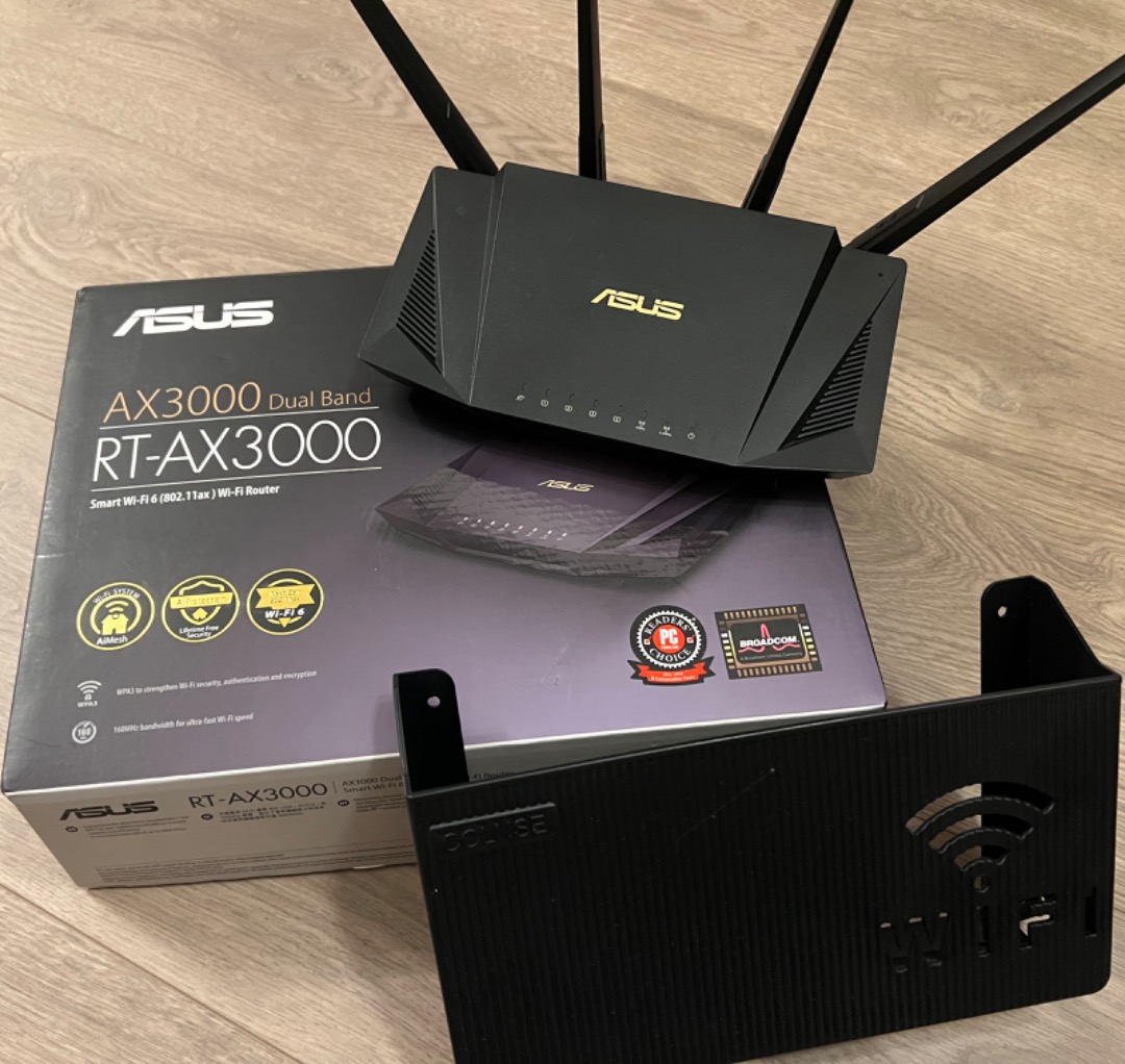 ASUS RT-AX3000, 電腦＆科技, 電腦周邊及配件, Wifi及上網相關產品 - Carousell