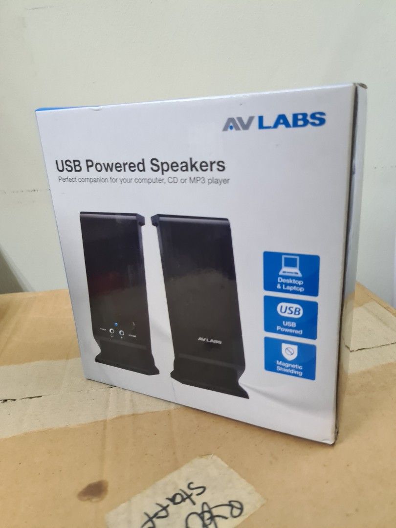 Av labs USB powered speakers., Audio, Soundbars, Speakers & Amplifiers ...
