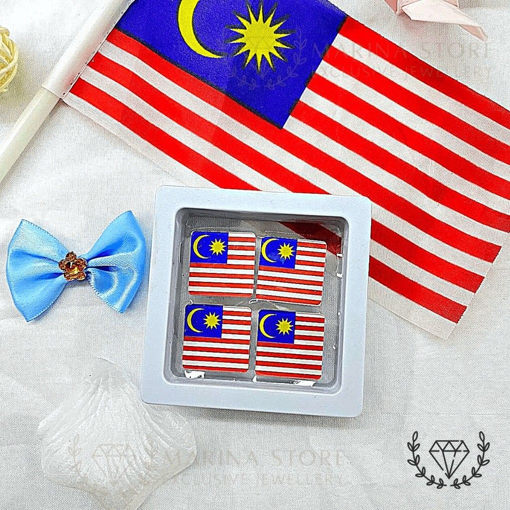 Baby Brooch Pin Tudung Bendera Malaysia Brooch Bunga Merdeka, Hobbies ...