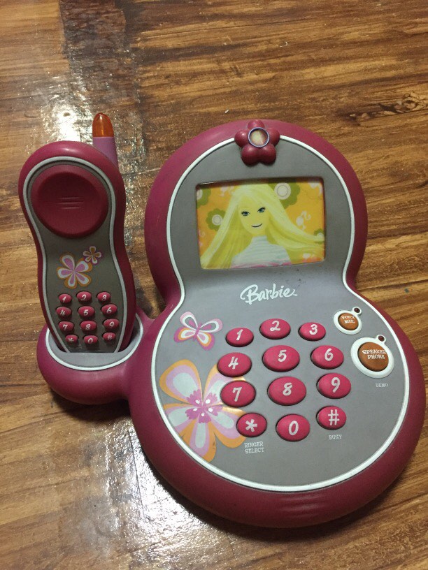 Barbie telephone toy on Carousell