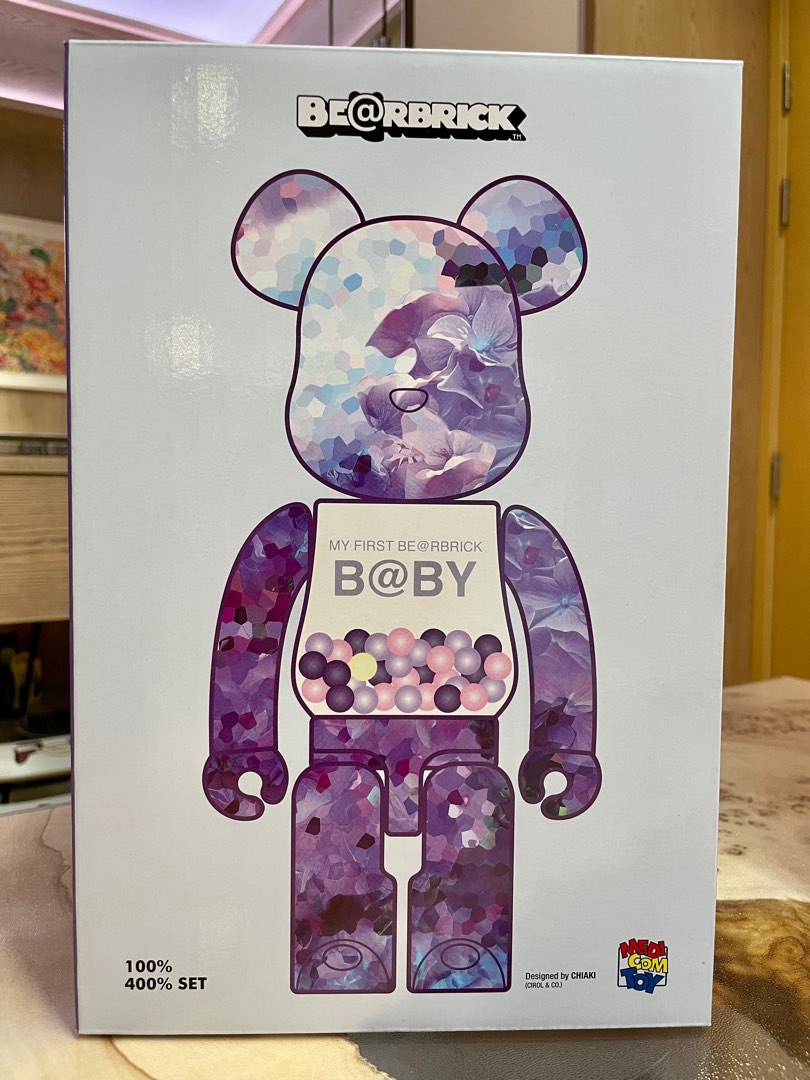 [現貨]Bearbrick Baby 400% & 100% Forward Fashion X MY FIRST Baby, 興趣及遊戲 ...