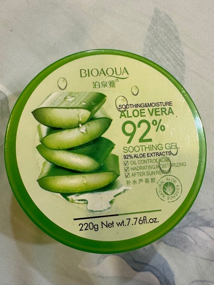 BIOAQUA Aloe Vera Soothing Gel, Beauty & Personal Care, Bath & Body, Body Care on Carousell