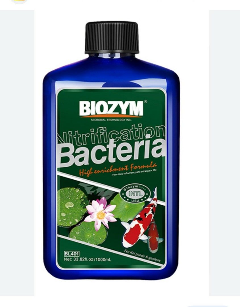 BIOZYM Multi-Nitrification Bacteria Koi Pond, Furniture & Home Living ...
