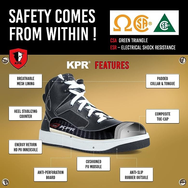 BNIB King Power Safety shoe, Men's Fashion, Footwear, Sneakers on Carousell