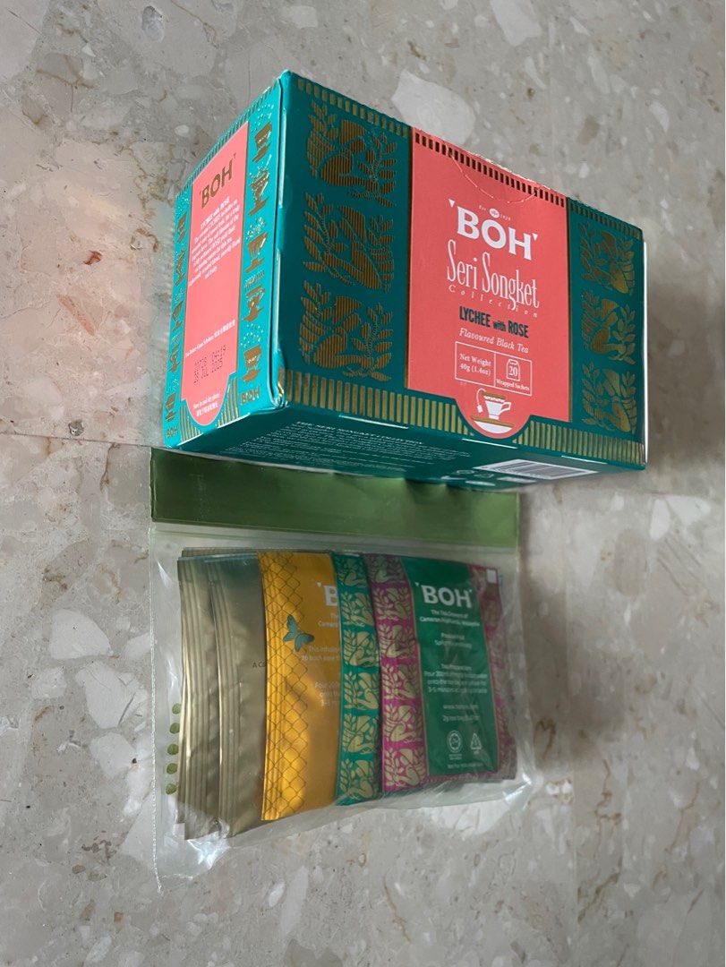 Boh Tea Lychee with Rose, Food & Drinks, Other Food & Drinks on Carousell