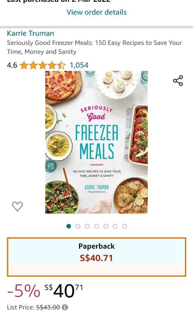 Batch Cooking Freezer Meals (2 books), Hobbies & Toys, Books ...