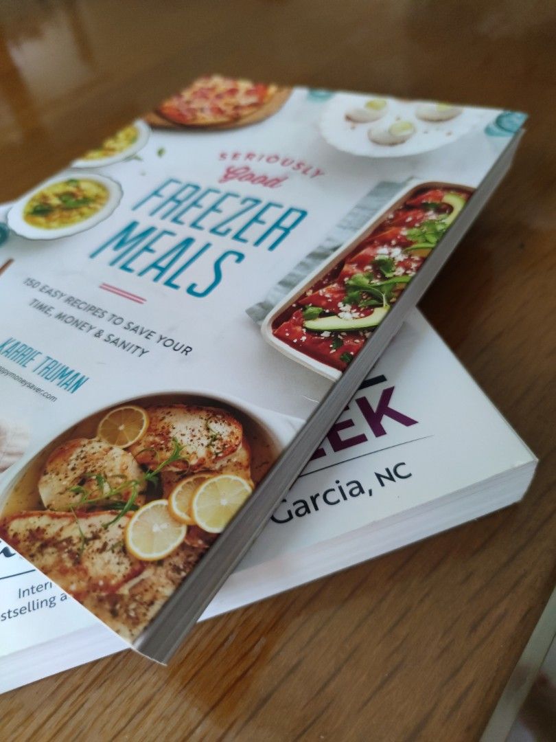 Batch Cooking Freezer Meals (2 books), Hobbies & Toys, Books ...