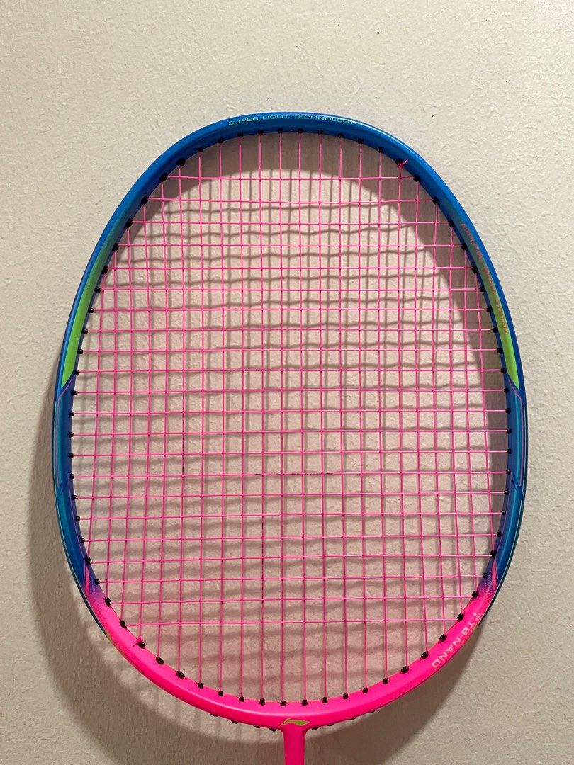 Brand new Li-Ning racket Li Ning windstorm 72 ws72s, Sports Equipment ...