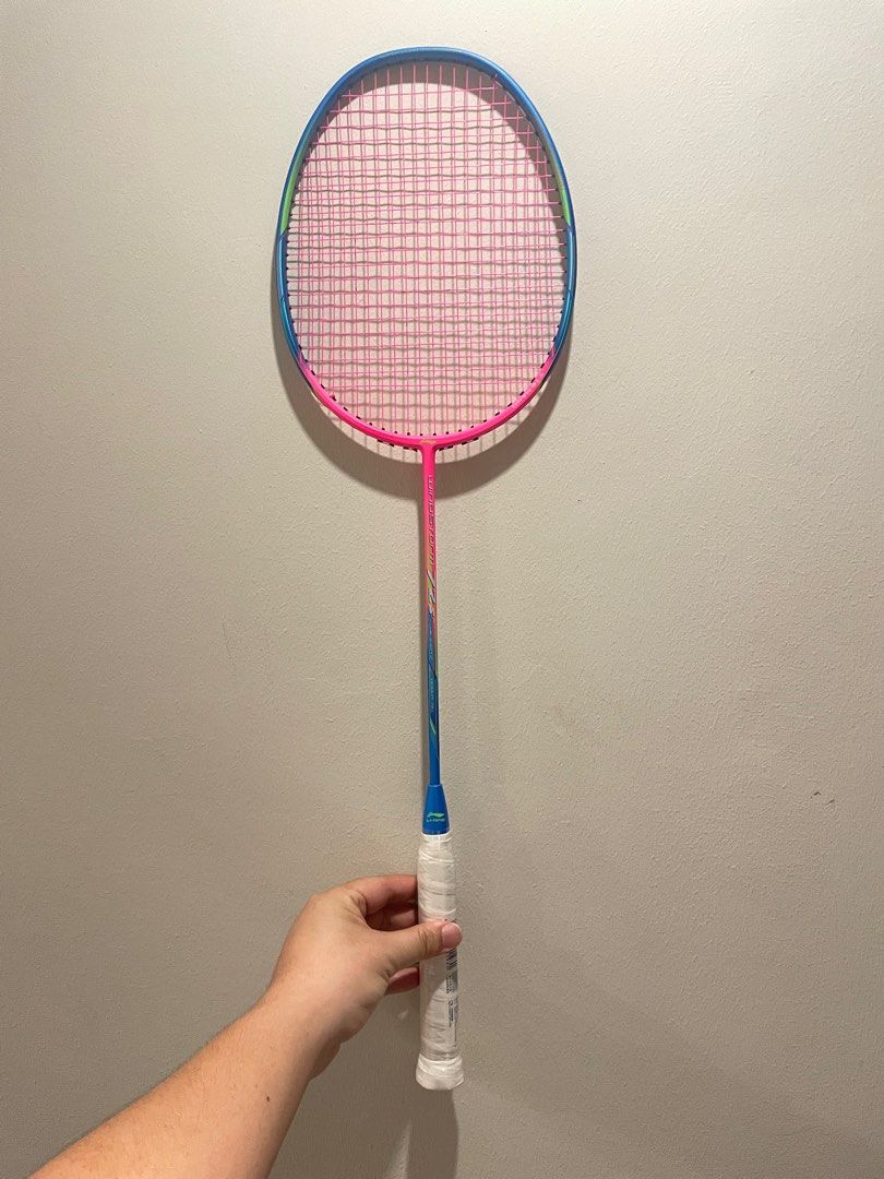 Li-Ning racket Li Ning windstorm ws72s, Sports Equipment, Sports ...