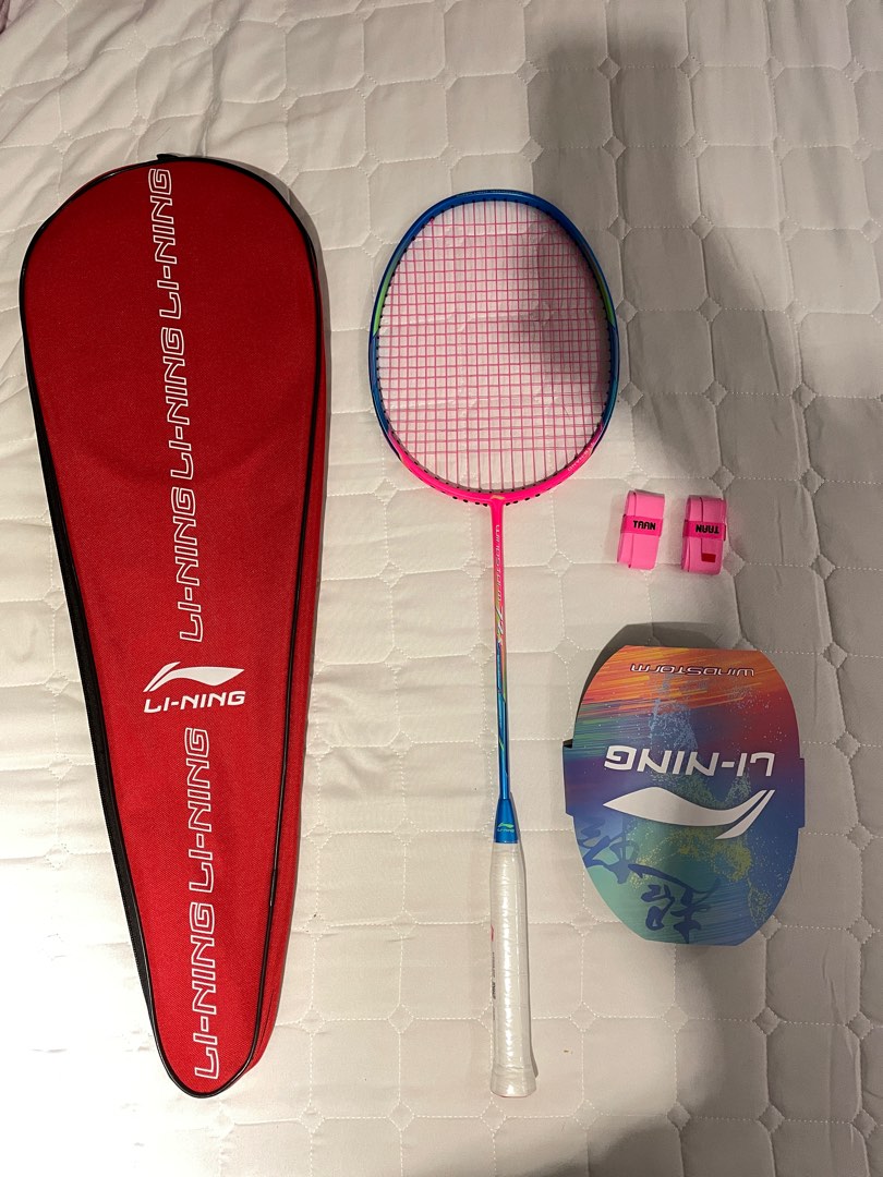 Brand new Li-Ning racket Li Ning windstorm 72 ws72s, Sports Equipment ...
