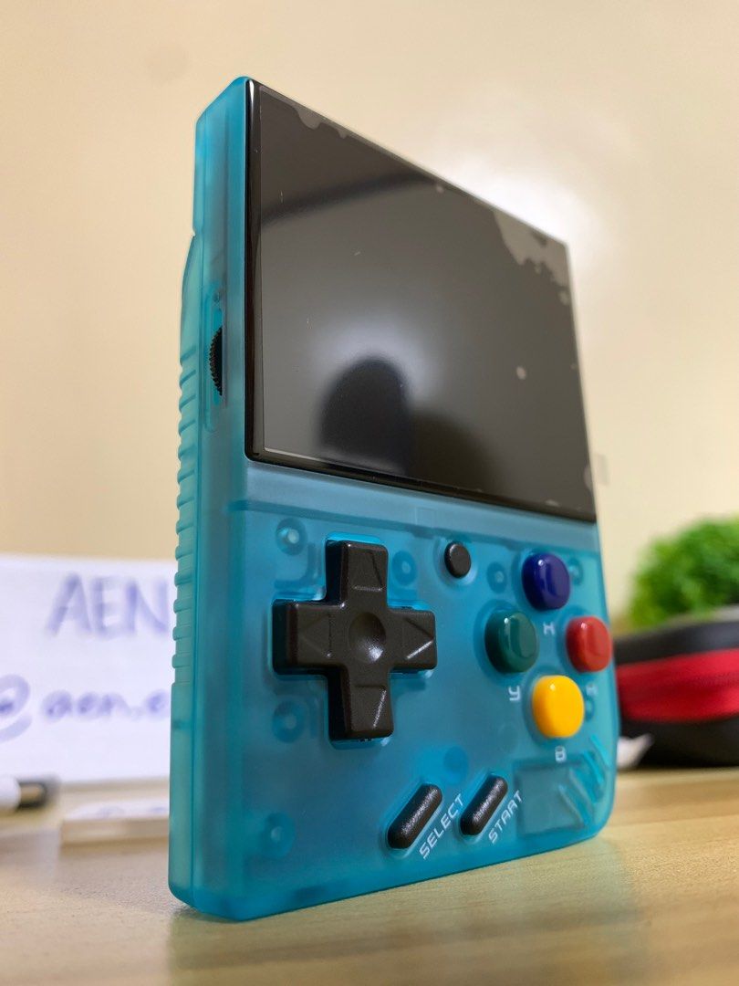 Miyoo Mini V2 Transparent Blue [BRAND NEW], Video Gaming, Video Game ...