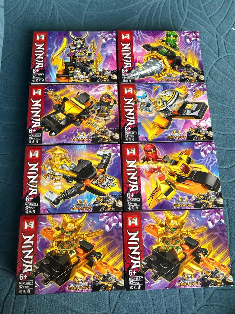 Brand New Ninjago bricks, Hobbies & Toys, Toys & Games on Carousell