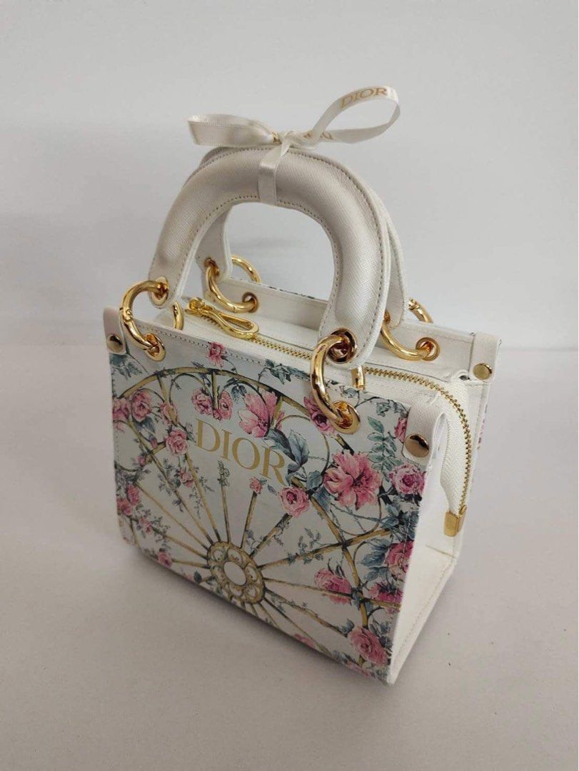 Brand new upcycled lady Dior bag ( made from Authentic Dior paper bag ...