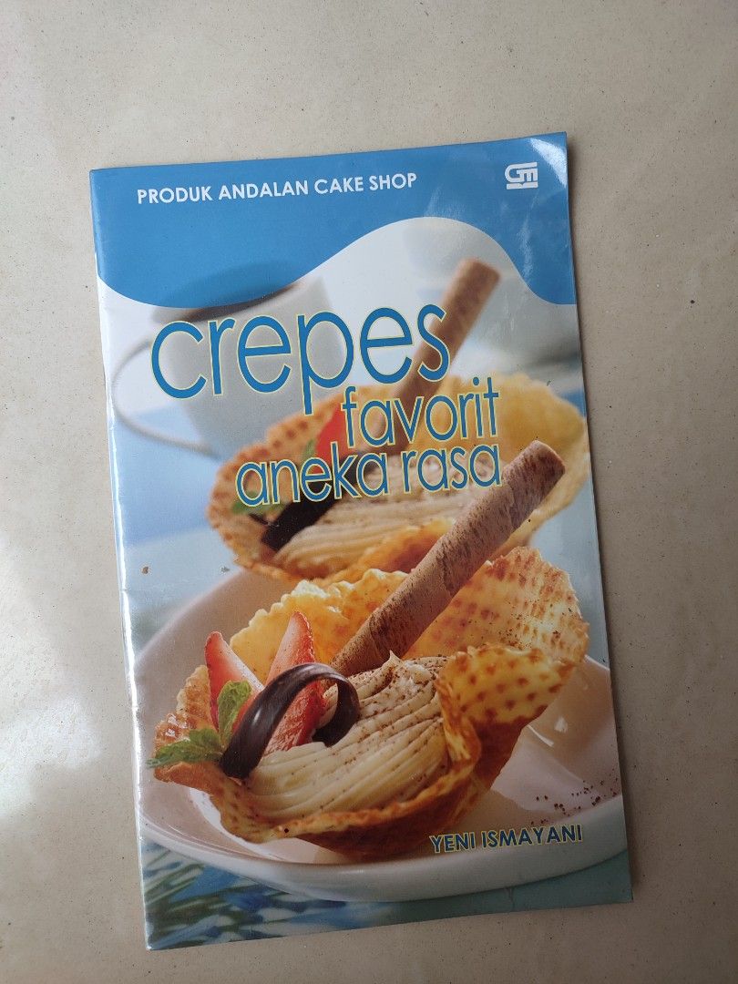 Buku Resep Crepes favouri aneka rasa on Carousell