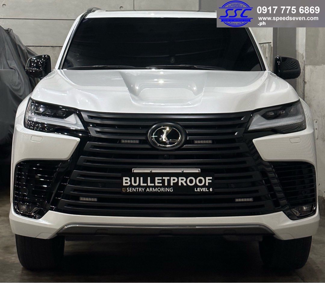BULLETPROOF 2023 Lexus LX 600 Armored Level 6 Brand New Bullet Proof ...