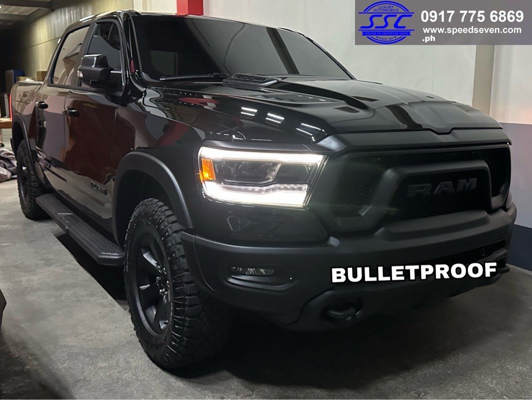 BULLETPROOF 2023 RAM 1500 Rebel 4x4 Armored Level 6 - Brand New Auto ...