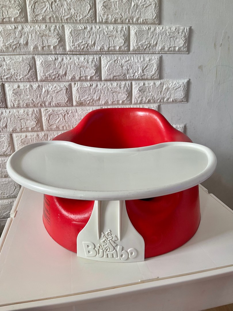 Bumbo Floor Seat with Tray Table on Carousell