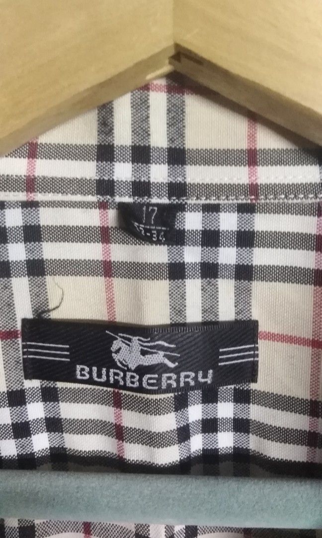 Burberry nova check, Men's Fashion, Tops & Sets, Formal Shirts on Carousell
