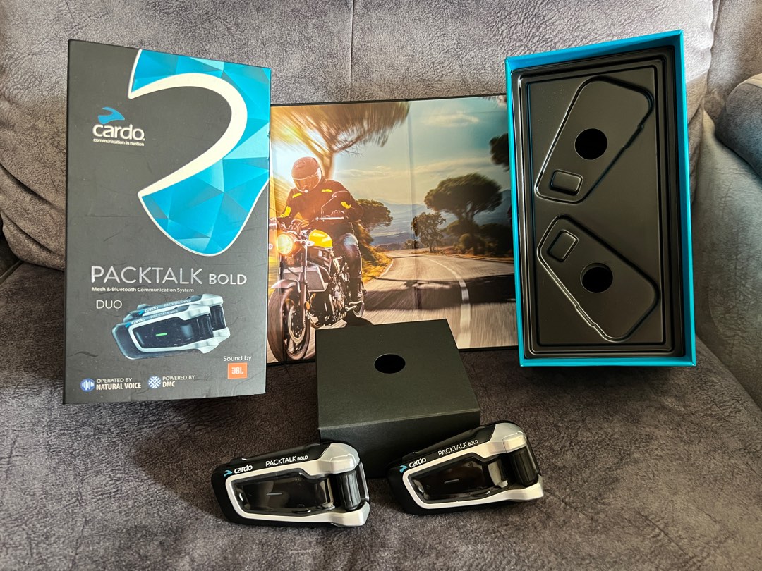 Cardo Packtalk Bold, Motorcycles, Motorcycle Accessories on Carousell