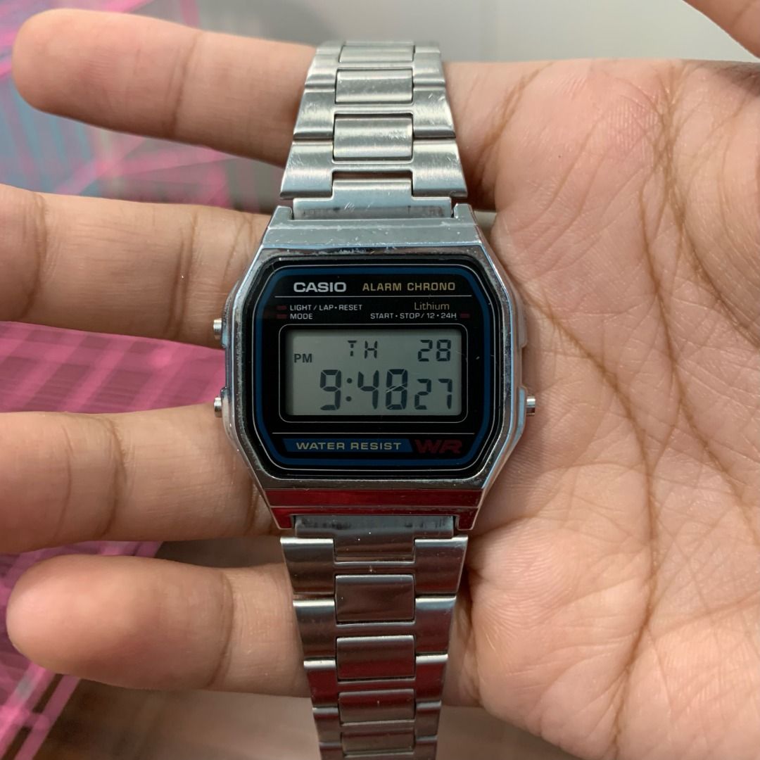 CASIO A158W SECOND-HAND, Luxury, Watches on Carousell