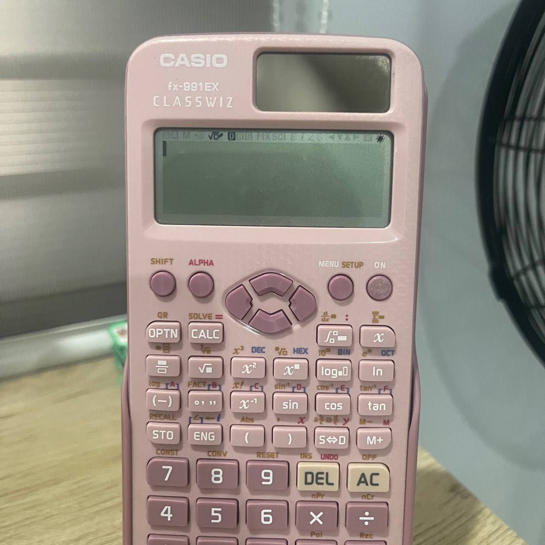 Casio fx-991EX Scientific Calculator Color Pink on Carousell