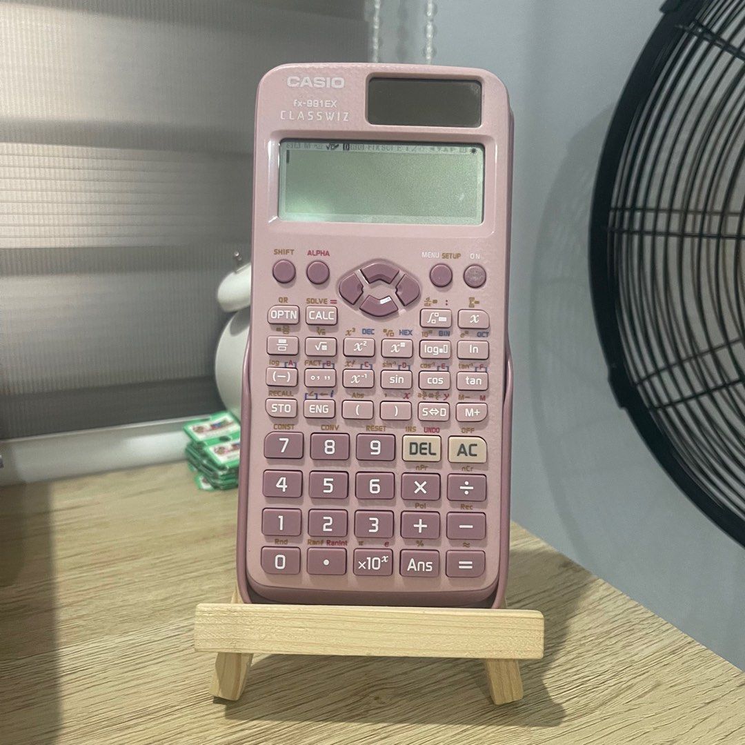 Casio fx-991EX Scientific Calculator Color Pink on Carousell
