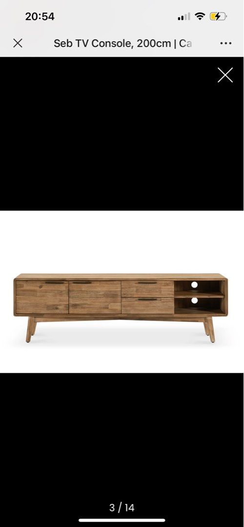 Castlery TV console, Furniture & Home Living, Furniture, TV Consoles on ...