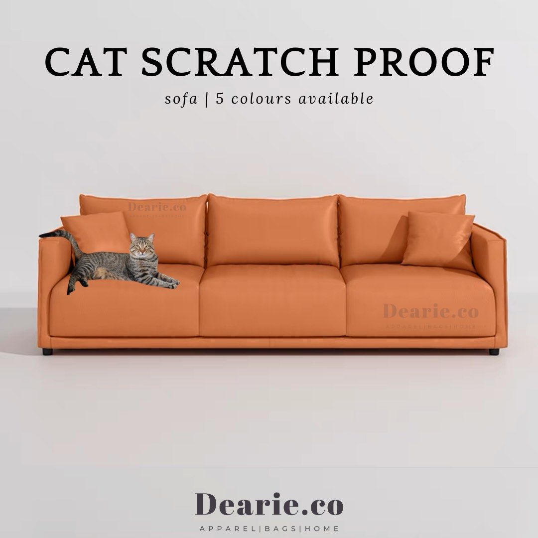 Cat scratch proof sofa BRAND NEW 4 seater 3 seater 2 seater armchair sofa set scandi modern bro ...
