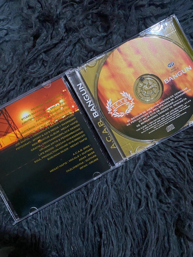 CD ACAB Bangun, Hobbies & Toys, Music & Media, CDs & DVDs on Carousell