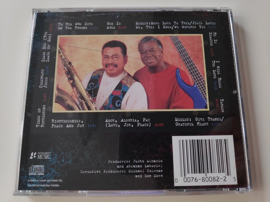 [CD] JUSTO ALMARIO AND ABRAHAM LABORIEL, Hobbies & Toys, Music & Media ...