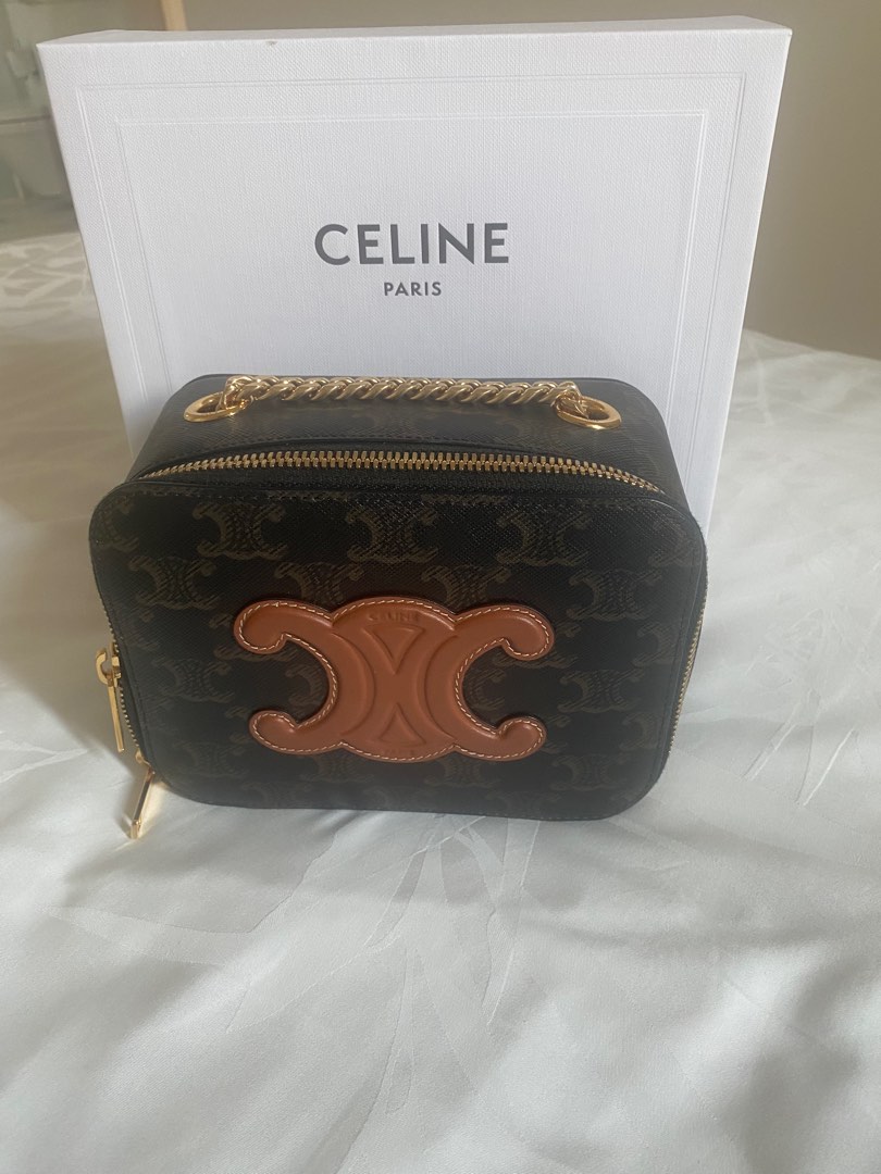 Celine vanity case, Women's Fashion, Bags & Wallets, Shoulder Bags on ...