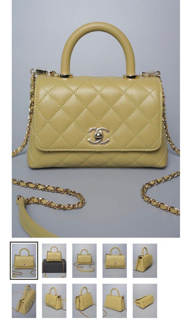 Chanel Coco Handle Mini, Luxury, Bags & Wallets on Carousell